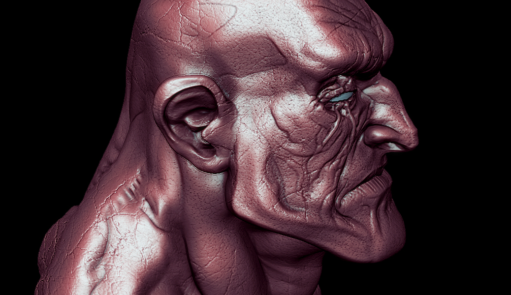 Head Sculpting In Mudbox Short Vid Reveals My Sculpting Process
