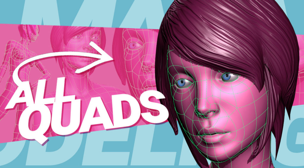 Maya 2016 female head modeling tutorial - METHOD: J